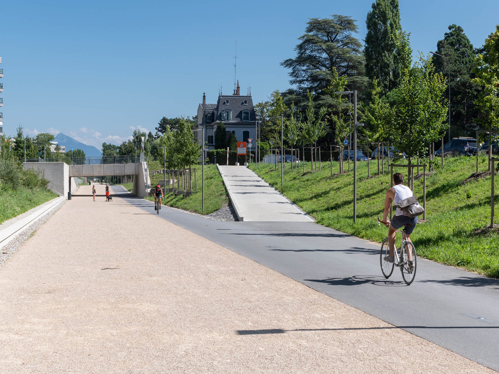 Voie Verte d'Agglomération rive gauche - msv architectes