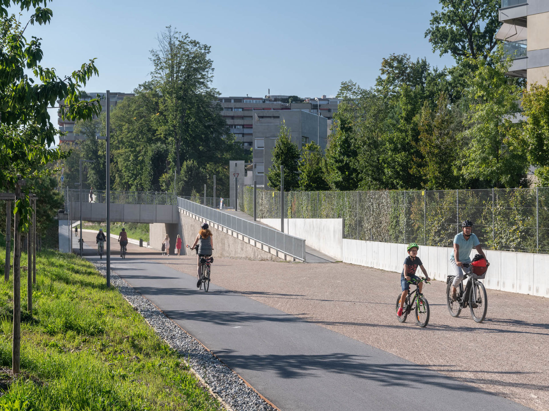 Voie Verte d'Agglomération rive gauche - msv architectes